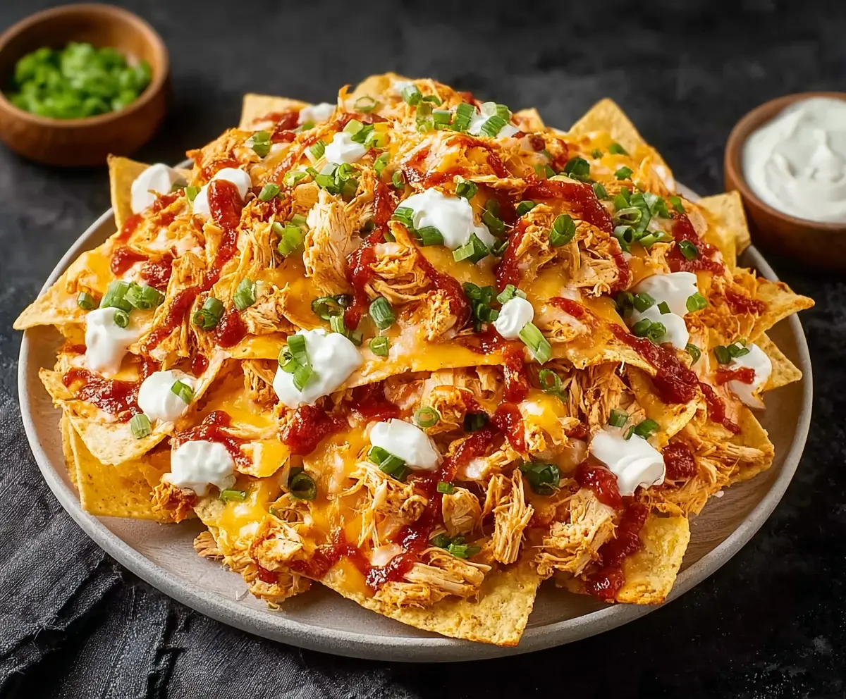 Buffalo Chicken Nachos Recipe | Easy & Delicious