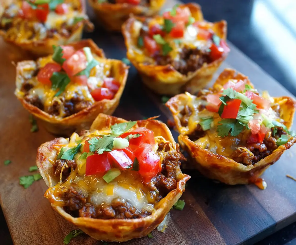Lil Taco Cups Recipe | Delicious Mini Tacos
