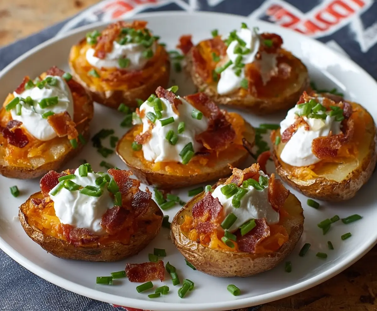 Delicious Potato Skin Bites - Easy & Crispy Recipe